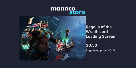 Regalia Of The Wraith Lord Loading Screen Mannco Store