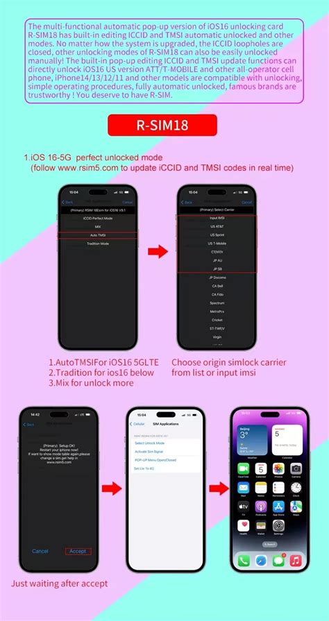 R SIM 18 SIM Card Chip For IPhone14 Promax QPE Mode For Esim