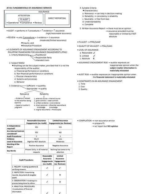 at 03 fundamentals of assurance services pdf audit business