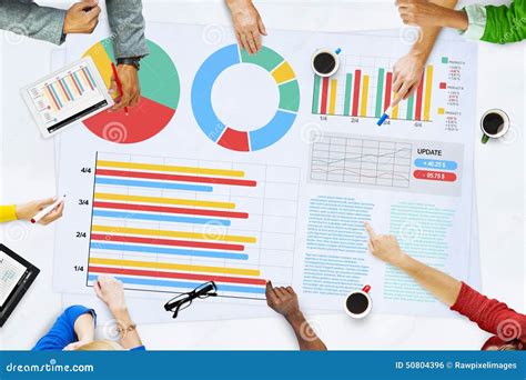 Business People Meeting Planning Analysis Statistics Concept Stock