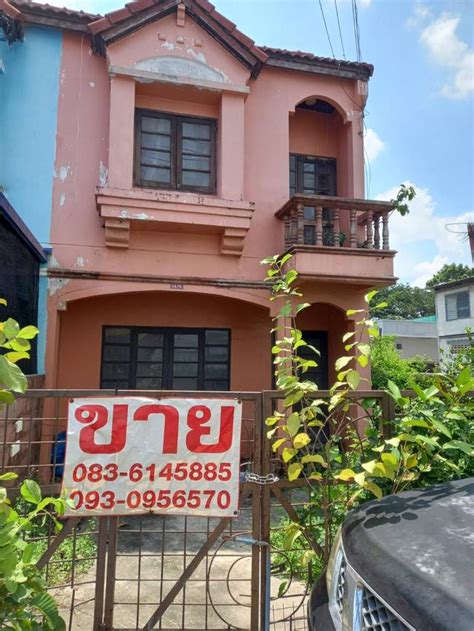ขายทาวน์เฮ้า2ชั้น ตามสภาพ 2ห้องนอน2ห้องน้ำ 24 ตรว Ennxo