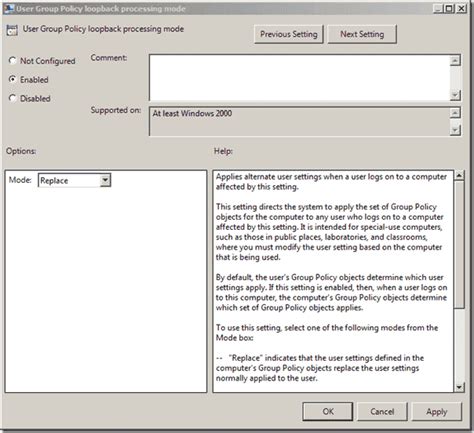 Group Policy Loopback Processing Part 2 Replace Mode And Merge Mode 4sysops