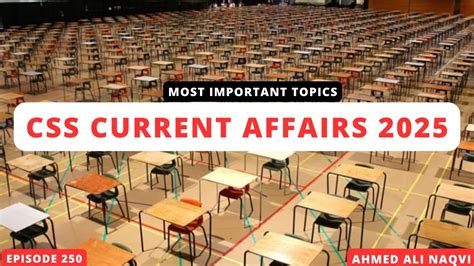css most important topics topics current affairs i ahmed ali naqvi i