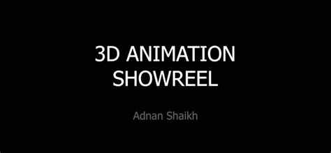 Adnan Shaikh On Linkedin 3danimation