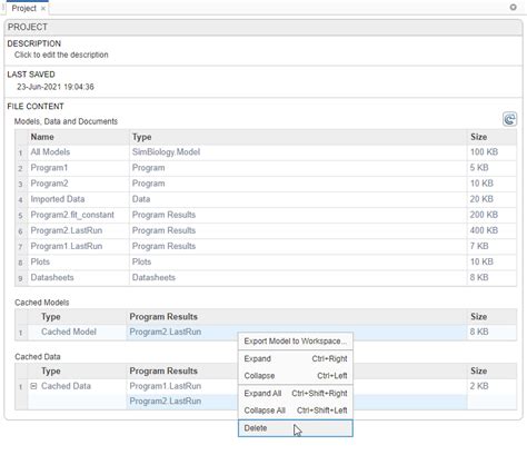 Generate Report For Simbiology Program Results Matlab And Simulink