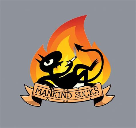 Magnet Luci Disenchantment Demon Mankind Sucks Car Fridge MAGNET Etsy