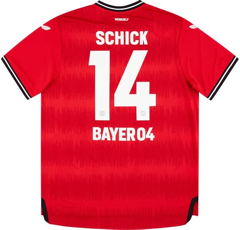 2022 23 Bayer Leverkusen Player Issue Pro Home Shirt Schick 14 XL