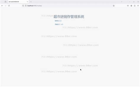超市进销存管理系统java项目源码，基于ssm框架附设计文档和ppt演示