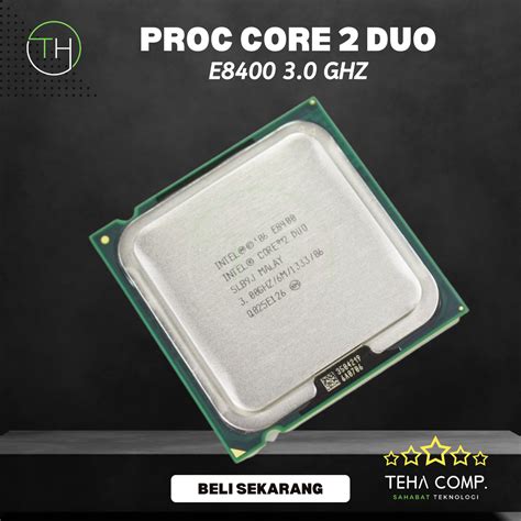 Prosesor Intel Quad Core C2Q Q8400 Core 2 Duo C2D E8400 Proc Bekas ...