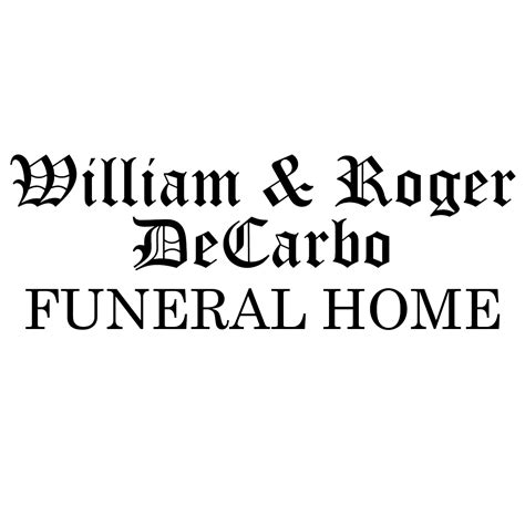 William And Roger Decarbo Funeral Home New Castle Pa