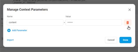 How To Use Context Parameters In S Requests