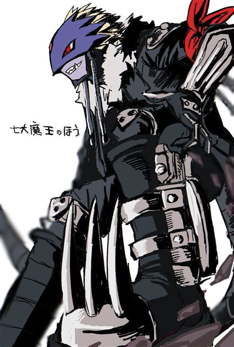 Beelzebumon Digimon Drawn By Megane Nadore Danbooru