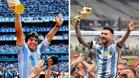 Messi Superó A Maradona Y Se Convierte En El Mejor Futbolista De La