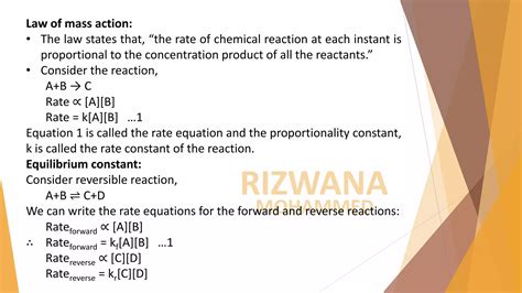 2nd Lecture On Chemical Equilibrium Chemistry Part Ii 11th Std Ppt