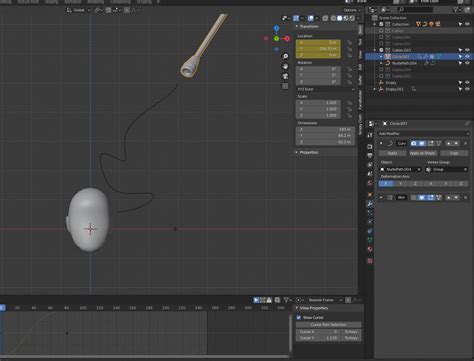 How To Bake Animation From Curve Modifier Animation And Rigging