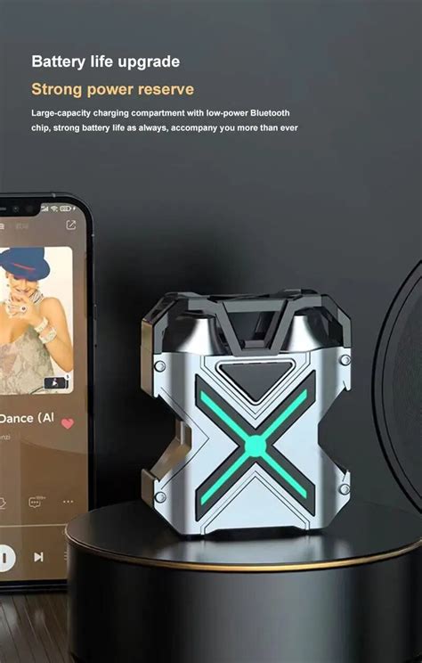 K89 Gaming Wireless Bluetooth Earphones with Low-latency and Mechanical ...