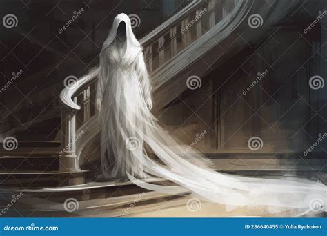 Female Ghost Generate Ai Stock Illustration Illustration Of Dark
