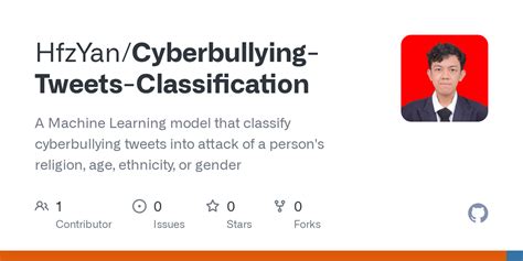 Github Hfzyan Cyberbullying Tweets Classification A Machine Learning Model That Classify
