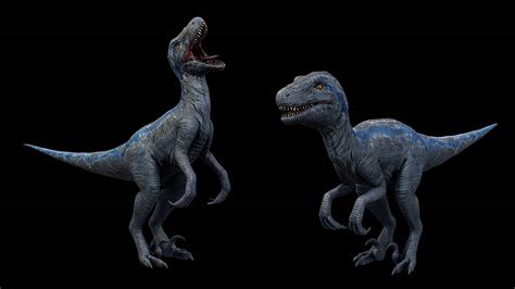Blue Raptor Velociraptor Ngchipv By Ngchipv On Deviantart