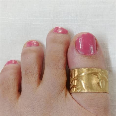 Wide Big Toe Ringgold Toe Ringsummer Jewelrytoe Ring For Woment