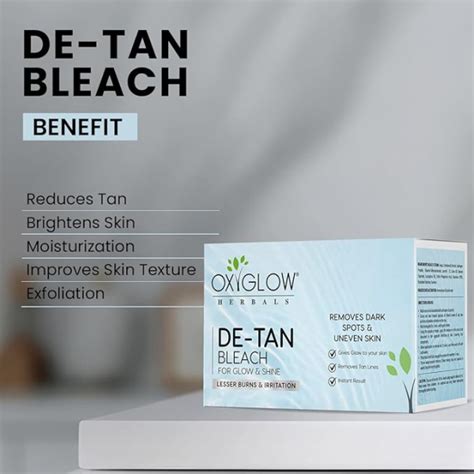 Buy OxyGlow Herbals DE Tan Bleach Cream 300 Gm 300 Gm Online At