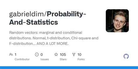 Github Gabrieldim Probability And Statistics Random Vectors Marginal And Conditional