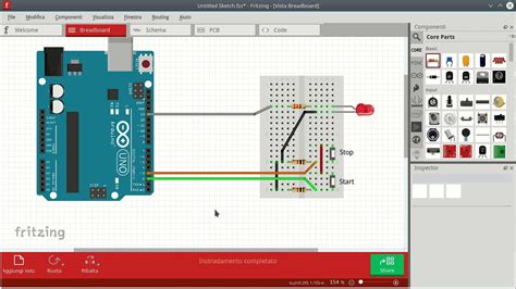 Arduino Ripasso 04 Start Stop Motore Youtube