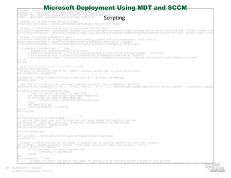 PPT Microsoft Deployment Using MDT And SCCM PowerPoint Presentation Free Download ID