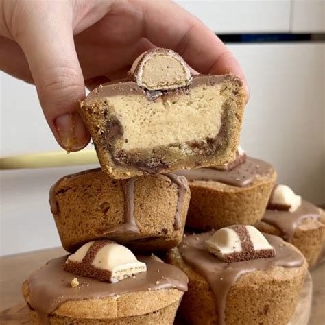 Kinder Cookie Cups Gills Bakes And Cakes