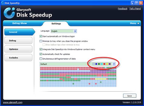 Disk Speedup Screenshots Intuitive Interface And Simple To Use