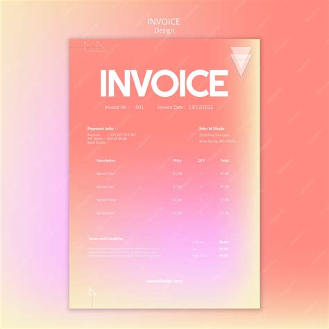 Premium Psd Gradient Design Template