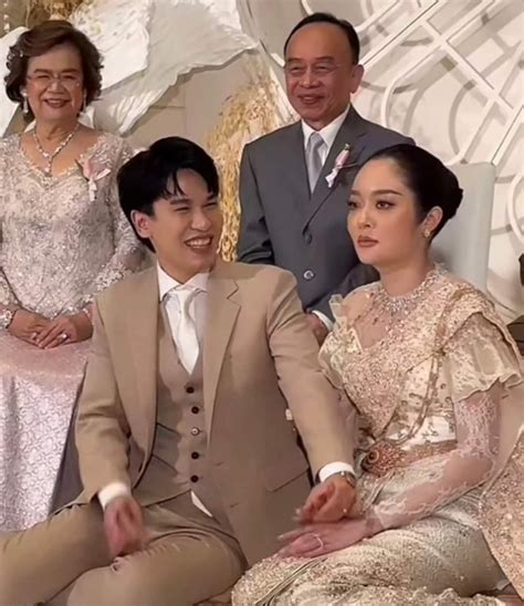 Photo Gallery สละโสดแล้ว พีท กันตพร ถือฤกษ์ดีควง แก้มบุ๋ม เข้าพิธี