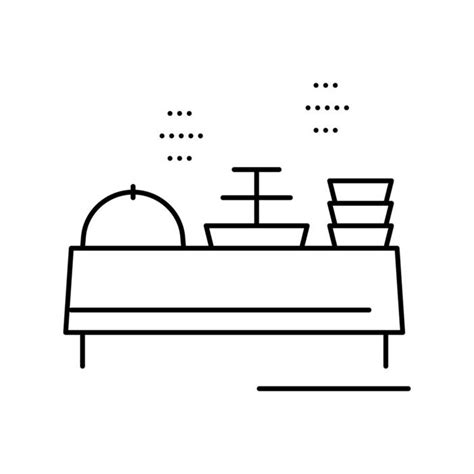 Buffet Tray Vector Art Icons And Graphics For Free Download