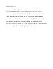 Nursing Implicit Bias Docx Nursing Implicit Bias De Houwer Reported That Implicit Bias