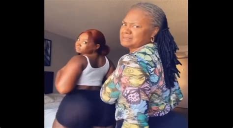 Woman Teaches Her Grandma How To Twerk