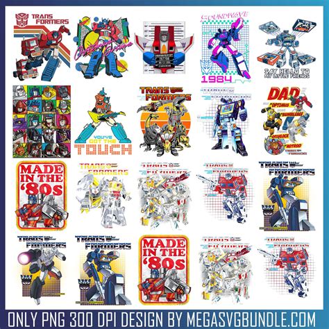 Transformers Png Bundle Transformers Movies Png Transformers One Png
