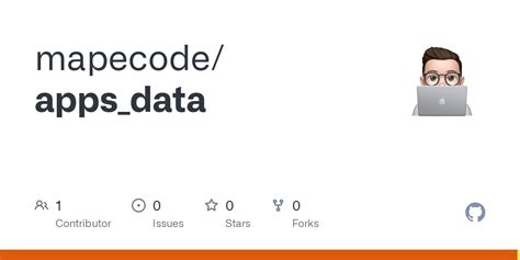Github Mapecode Apps Data