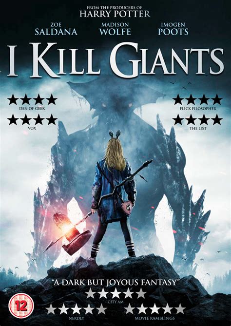 Dvd Review I Kill Giants 2017