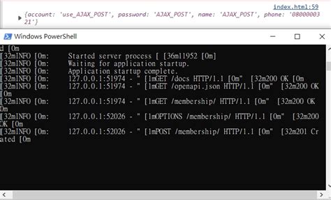 Fastapi 快速製作一個會員後台API 並用ajax串接 Ansel s Blog