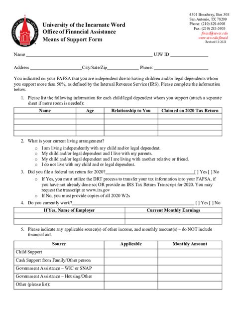 Fillable Online Uiw Id Fax Email Print Pdffiller