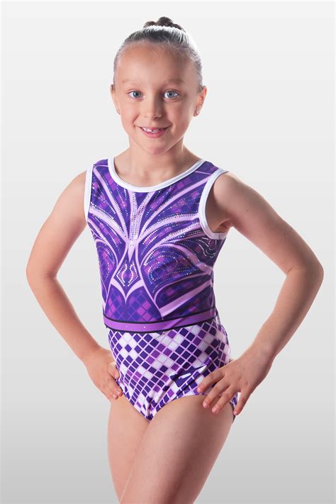 Bellatrix Sleeveless Tank Girls Gymnastics Leotard Velocity Pro Sport
