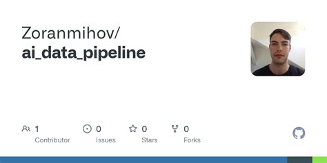 Github Zoranmihovaidatapipeline Github Zoranmihovaidatapipeline