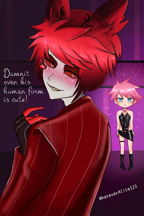 Angel Dusts Human Form 44 Radiodust By Whateveralice On Deviantart