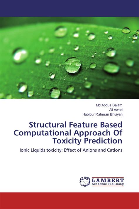 structural feature based computational approach of toxicity prediction