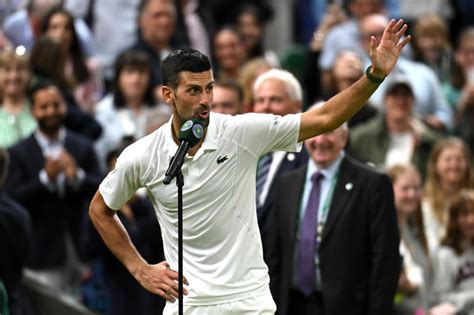 Novak Djokovic Furioso A Fine Match A Chi Mi Ha Mancato Di Rispetto