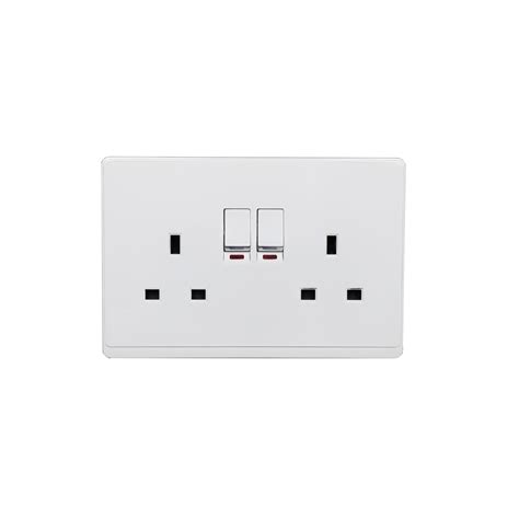 Double 13a British Uk Switch Oulet Wall Socket Sample Customization Wall Socket And Wall Switch