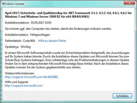 Net Framework Update Code 66a Thomas Knoefel