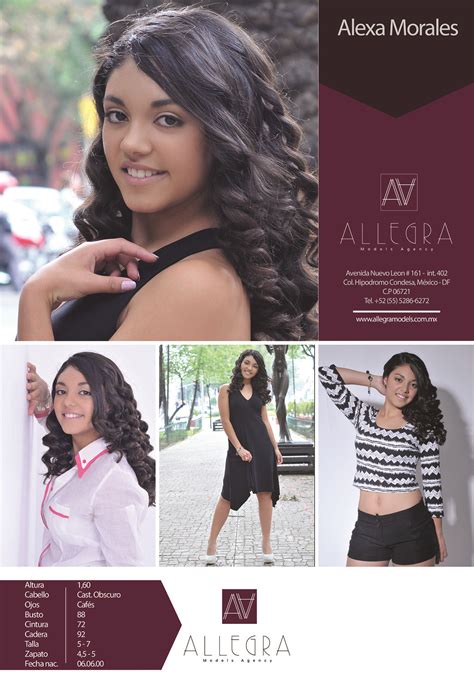 Pin En Talentos Mujeres Allegra Models Agency