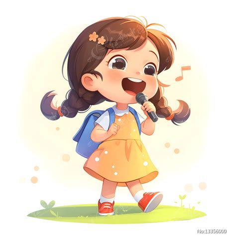 小女孩唱歌ai图片下载 红动中国