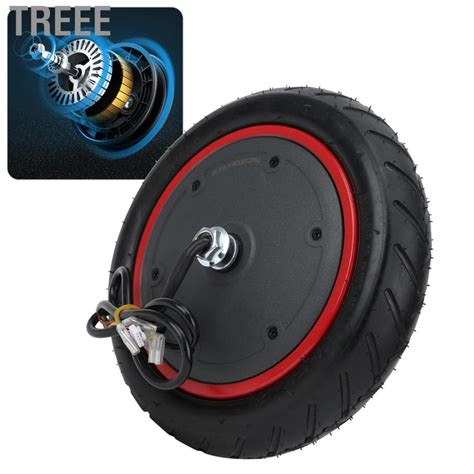 Treee มอเตอร์พองยาง 350w 36v ล้อขับแบบพอดีสำหรับ M365 M365 Pro Electric